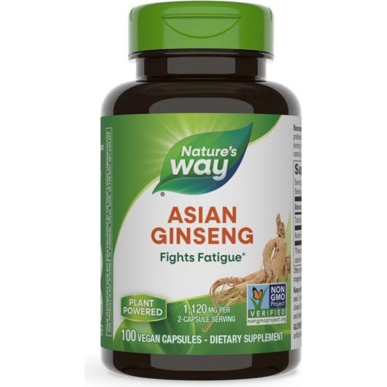 Nature's Way Asian Ginseng Capsules - Shop Herbs & homeopathy at H-E-B
