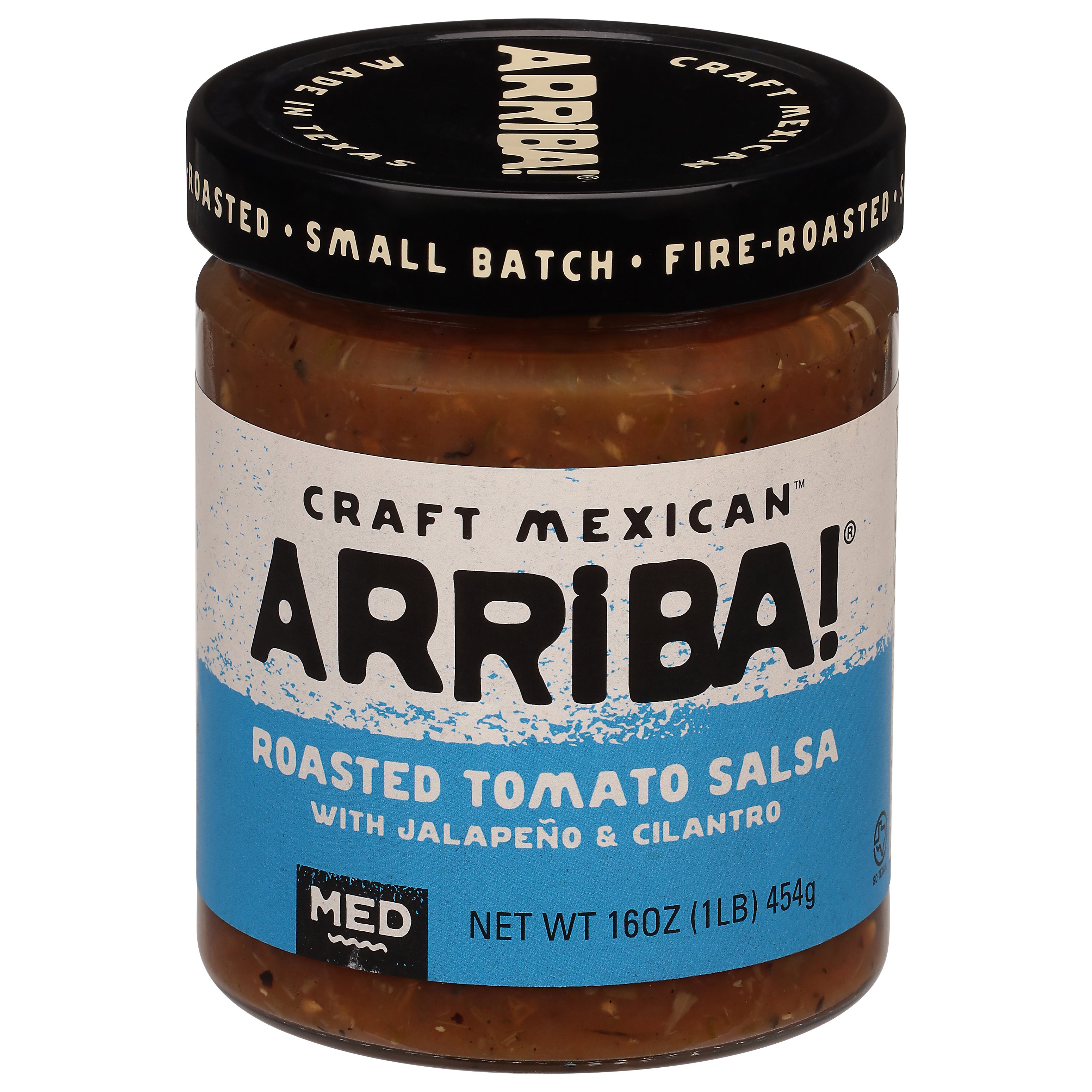 Arriba! Medium Fire Roasted Mexican Red Salsa - Shop Salsa & dip at H-E-B