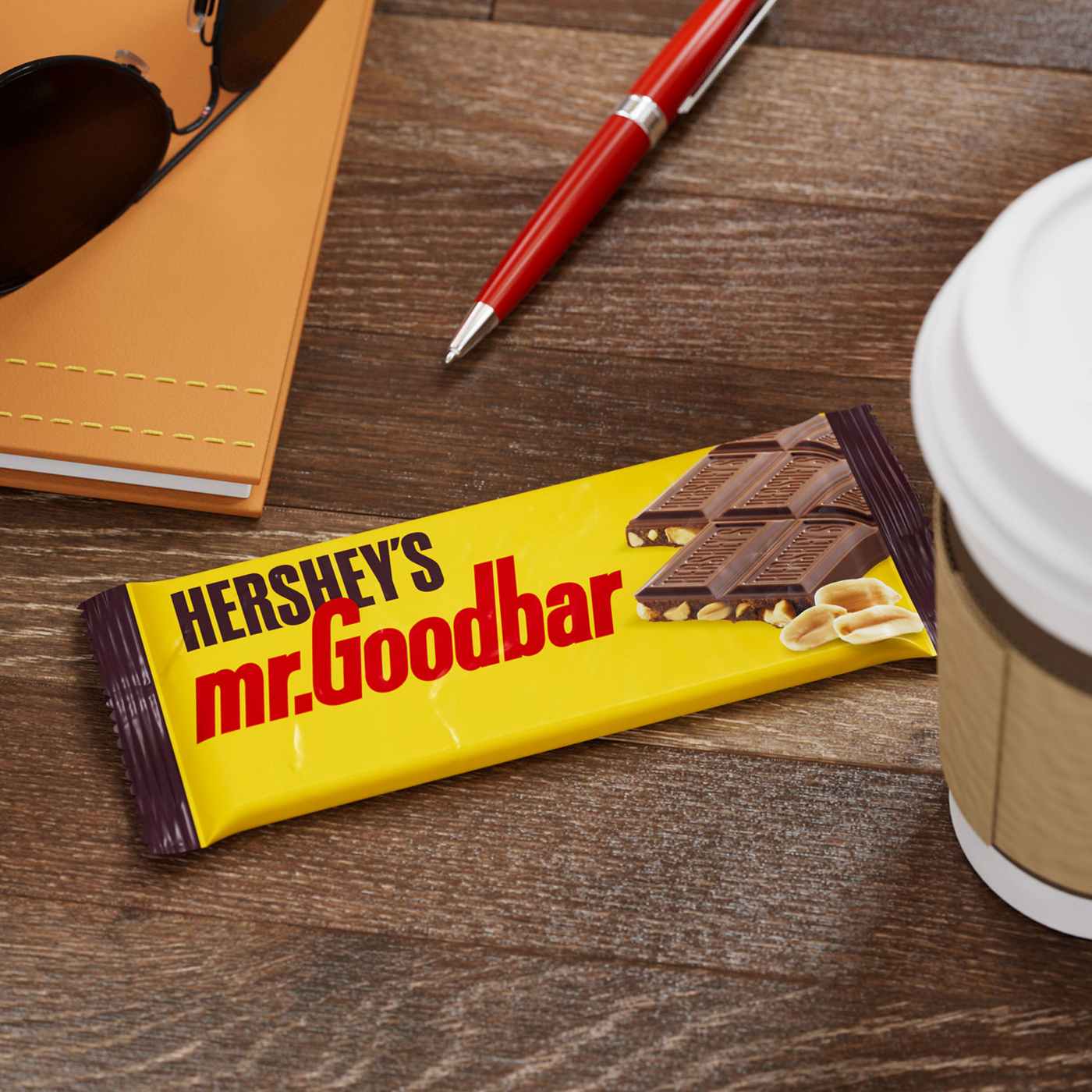 Hershey's Mr. Goodbar Chocolate with Peanuts Candy Bar - Shop Candy at ...