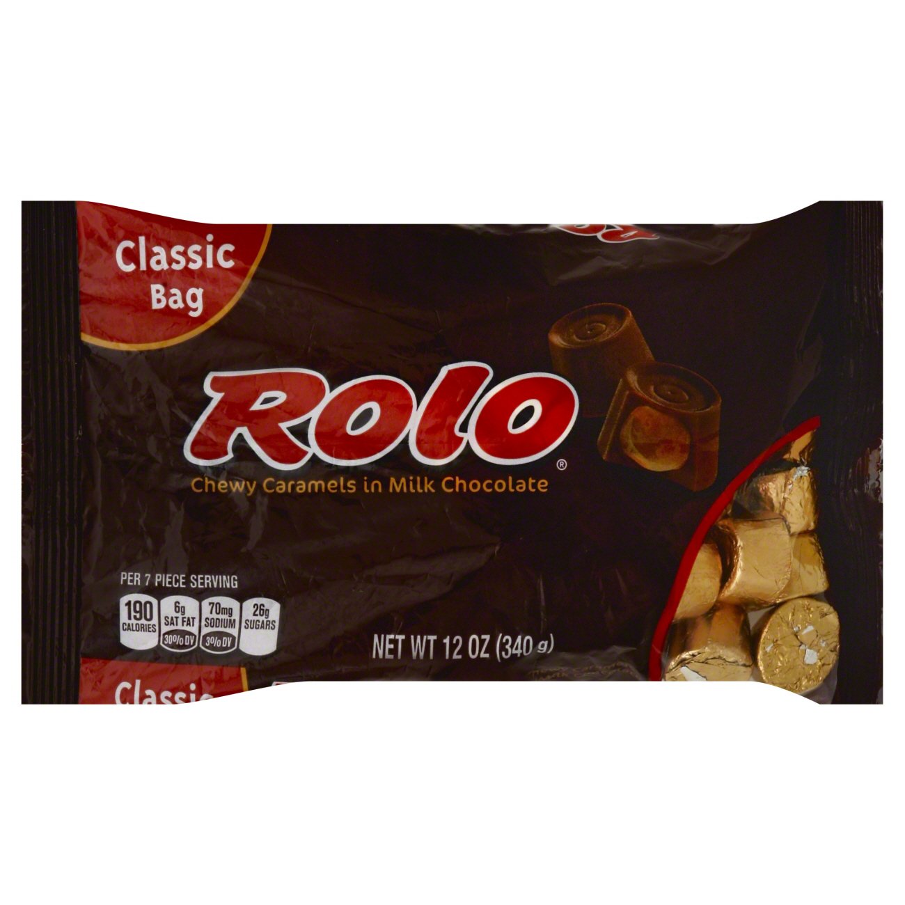 Rolo Chewy Caramels In Milk Chocolate Classic Bag - Shop Candy at H-E-B