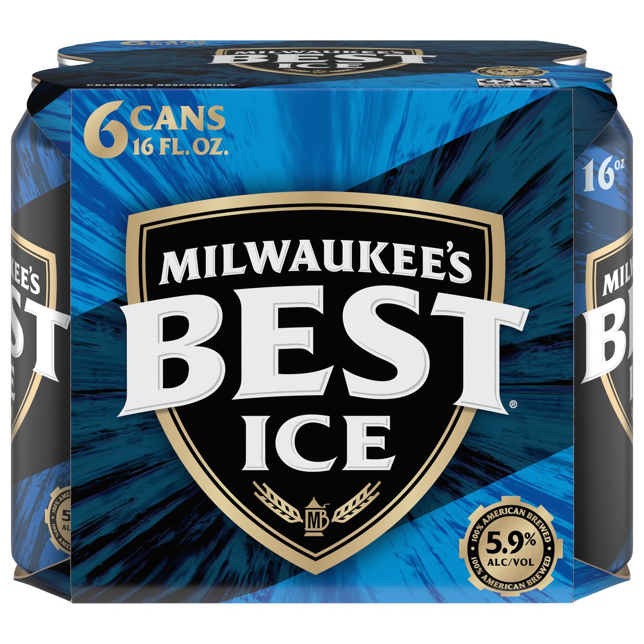Milwaukee's Best Ice Beer 6 pk Cans - Shop Beer at H-E-B