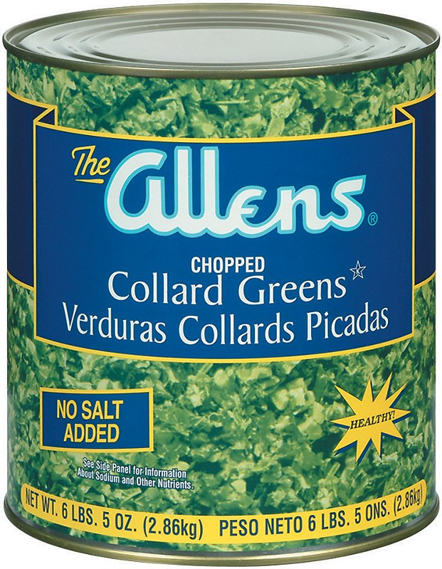 Allens Chopped Collard Greens - Shop Canned & Dried Food at H-E-B Allens Chopped Collard Greens - Shop Canned & Dried Food at H-E-B