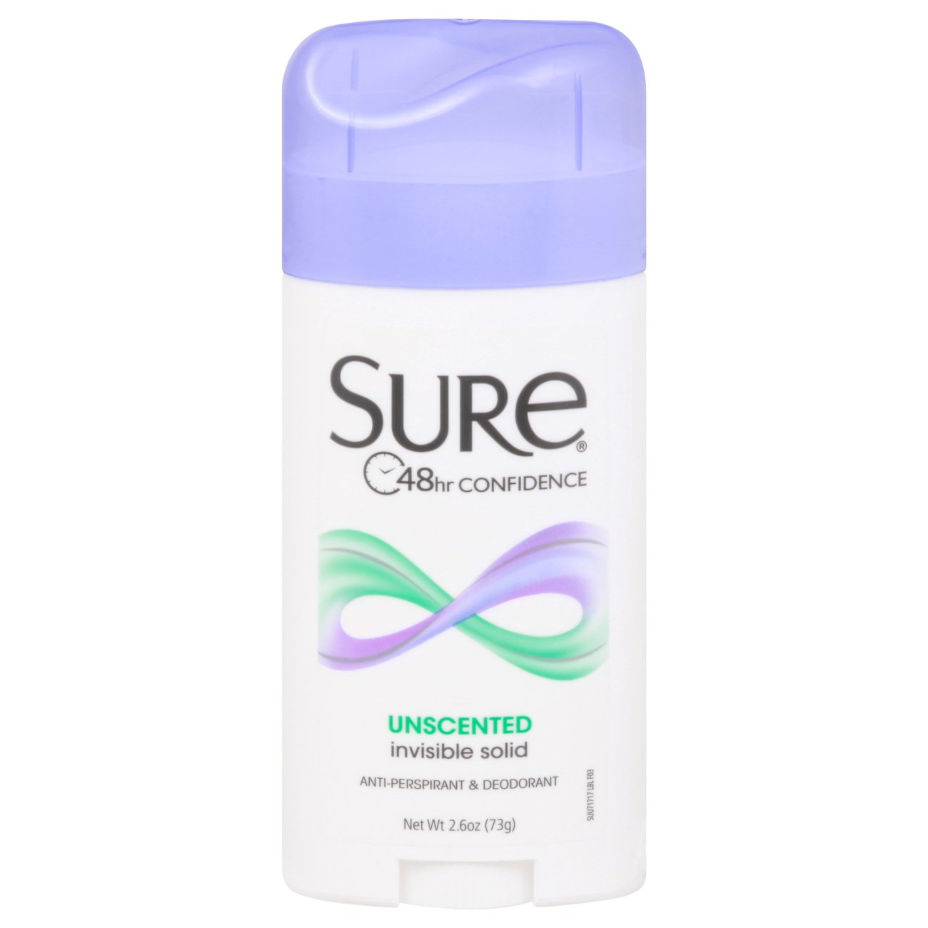 Sure Invisible Solids Unscented Antiperspirant & Deodorant - Shop ...