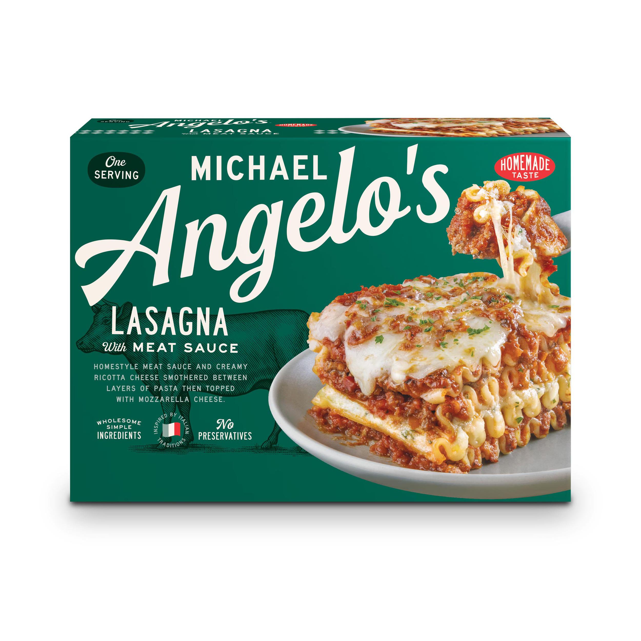Michael Angelo's Meat Lasagna Frozen Meal - Shop Entrees & sides at H-E-B