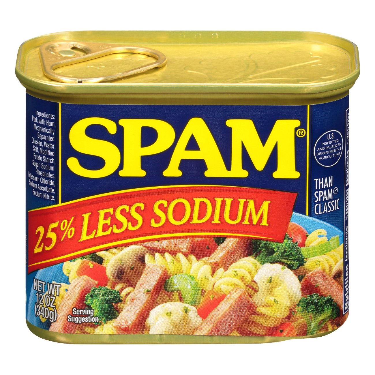 Spam Less Salt Luncheon Loaf - Shop Meat at H-E-B