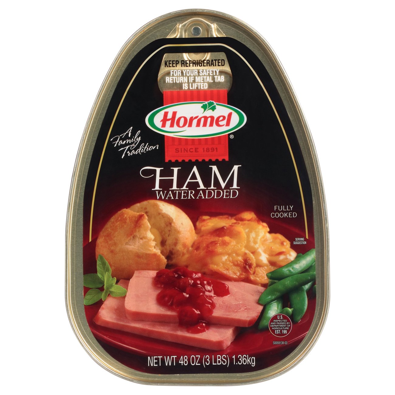 Hormel Black Label Water Added Fully Cooked Ham - Shop Meat at H-E-B