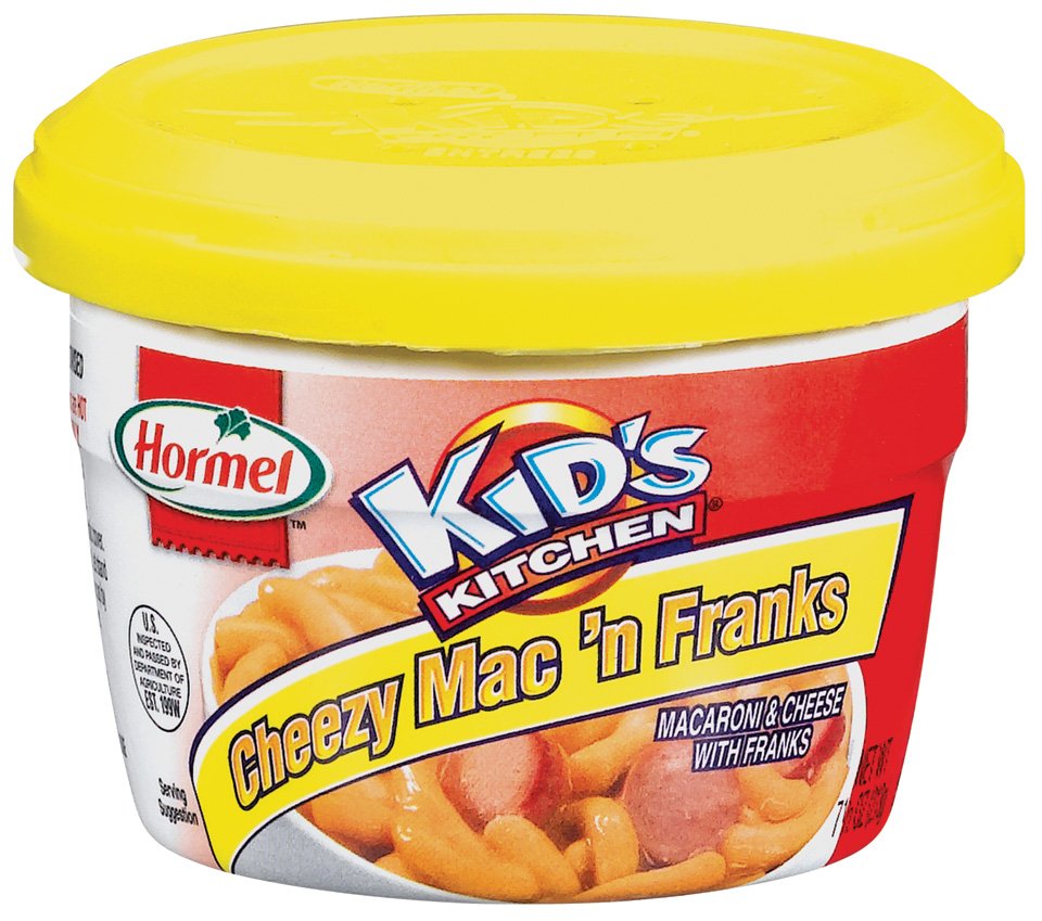 Hormel Kid's Kitchen Cheezy Mac'n Franks - Shop Pantry Meals at H-E-B