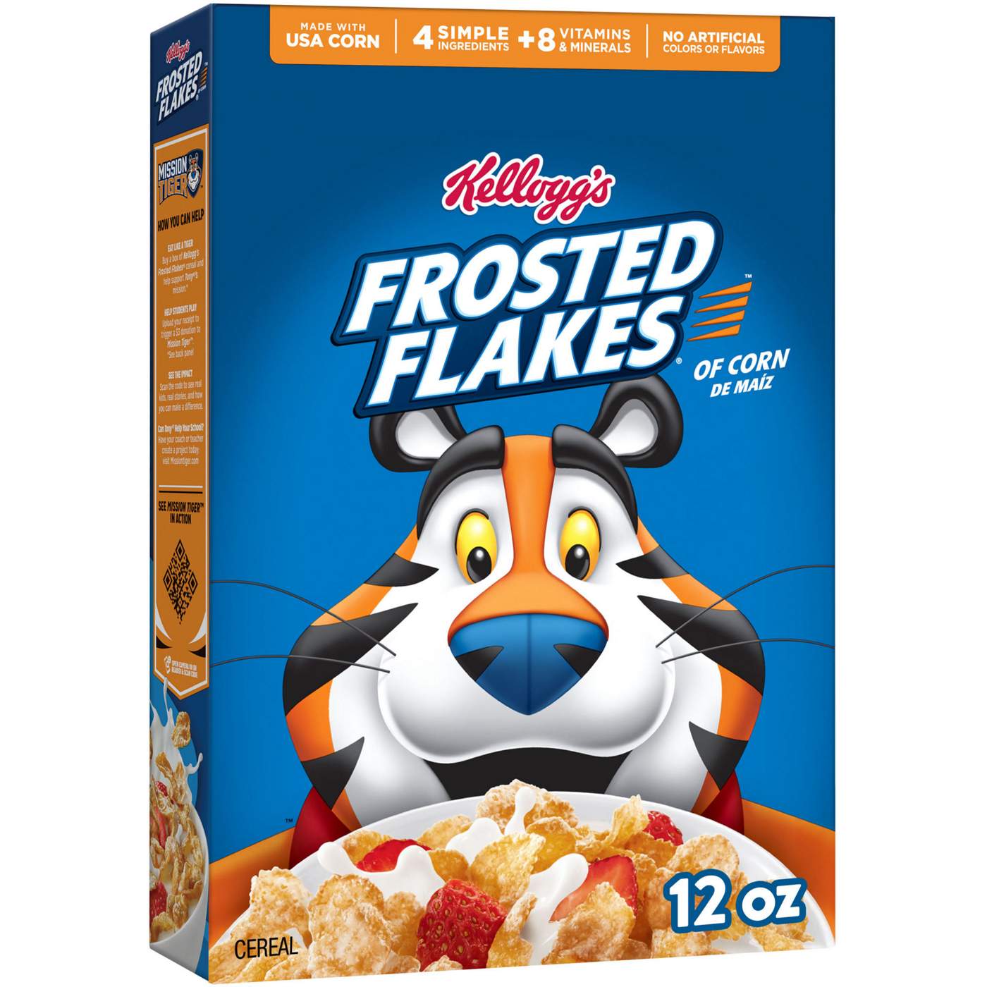 Kellogg's Frosted Flakes Original Breakfast Cereal - Shop Cereal at H-E-B