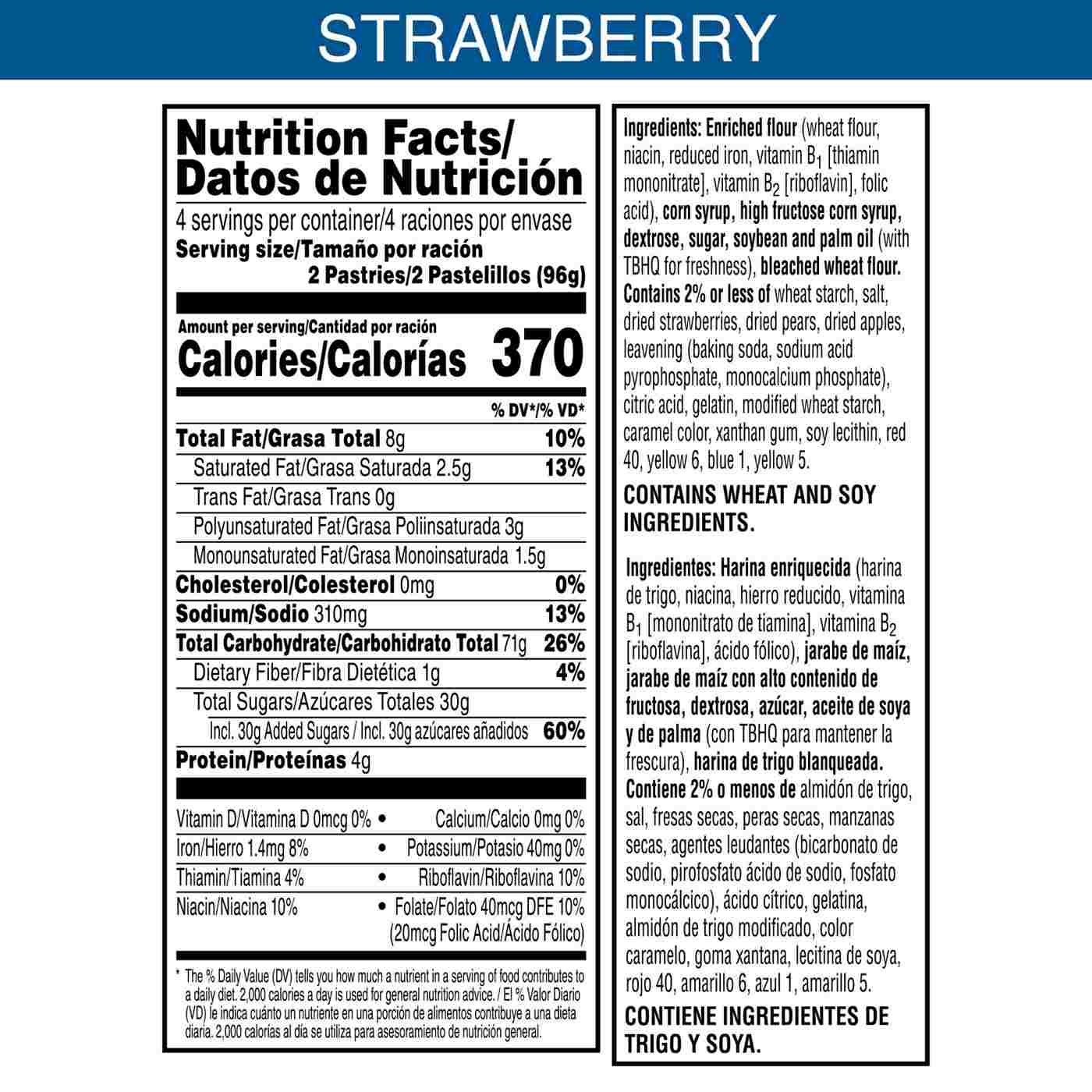 Pop-Tarts Frosted Strawberry Toaster Pastries, 13.5 oz - Shop Toaster ...