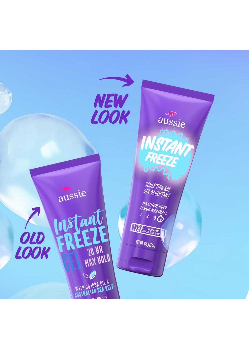 Aussie Instant Freeze Sculpting Gel - Shop Styling products ...