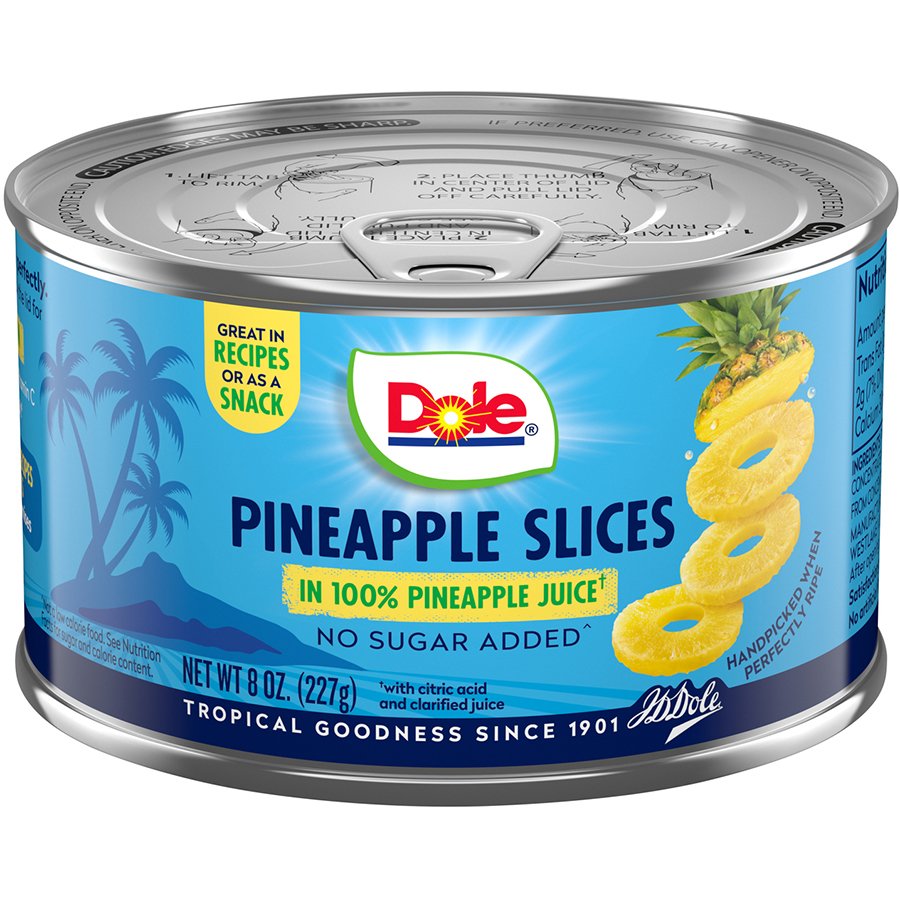 Dole Canned Pineapple Slices Nutrition Facts - Home Alqu