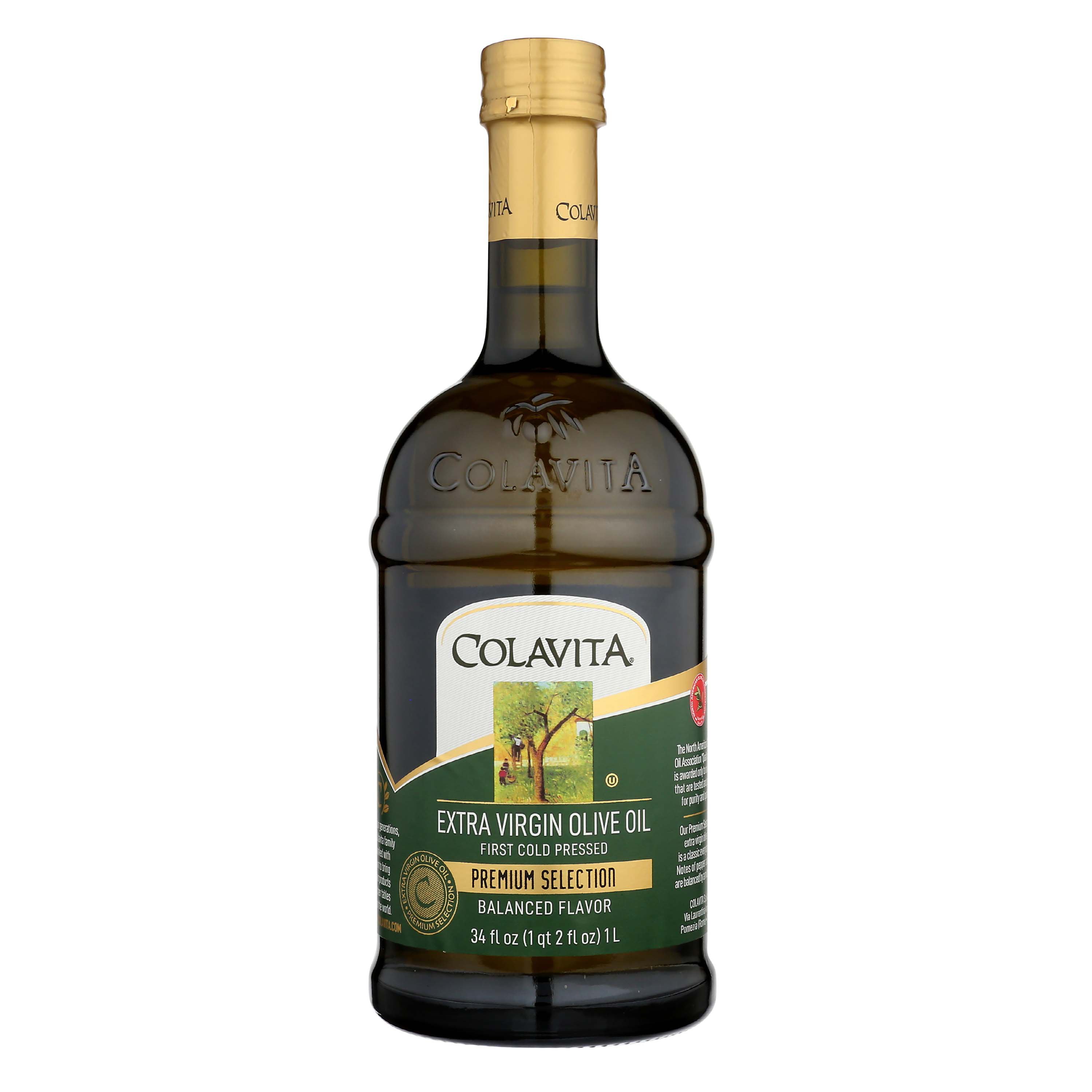 Colavita Premium Selection Extra Virgin Olive Oil, 34 oz | Central ...