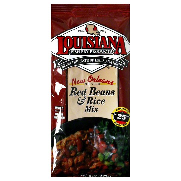 Louisiana Fish Fry Products New Orleans Style Red Beans And Rice Mix ...