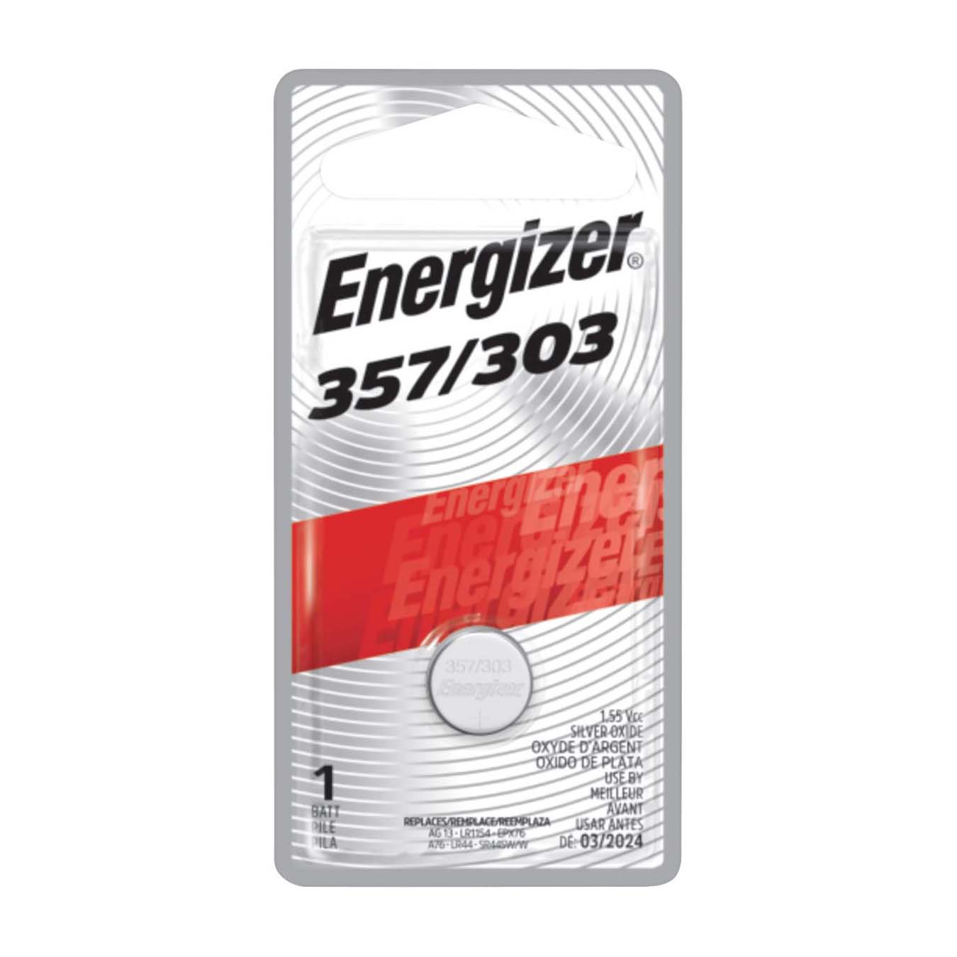 Energizer 357/303 Button Cell Battery - Shop Batteries at H-E-B
