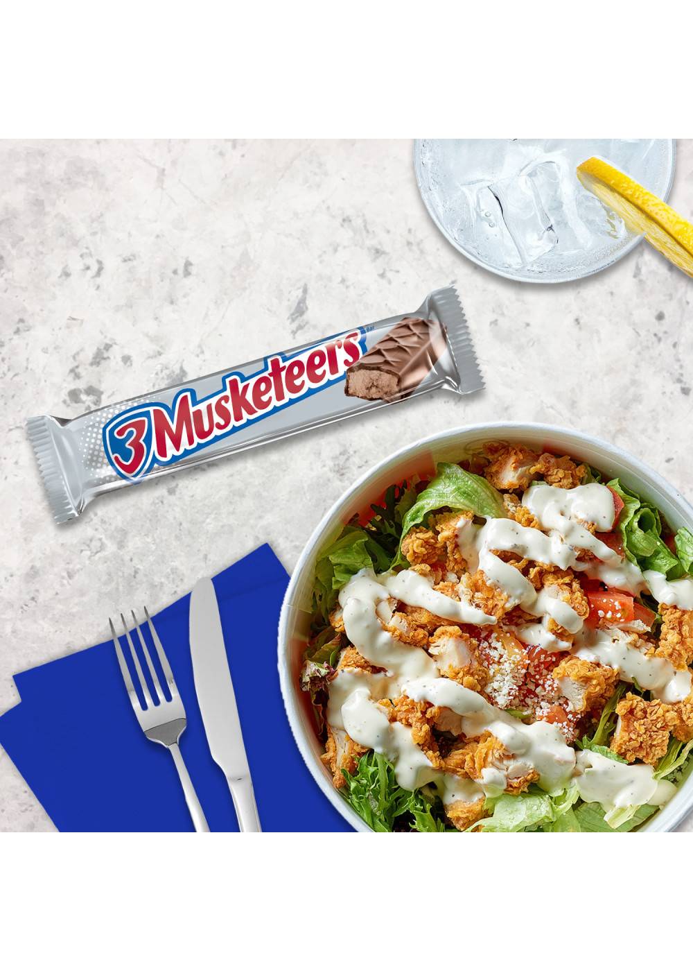 3 Musketeers Milk Chocolate Candy Bar - Shop Candy at H-E-B