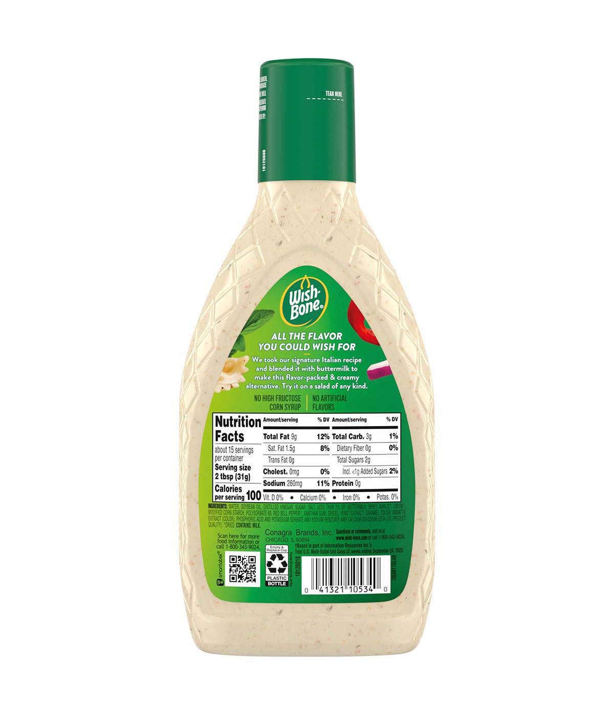 Wish-Bone Creamy Italian Dressing - Shop Salad dressings at H-E-B