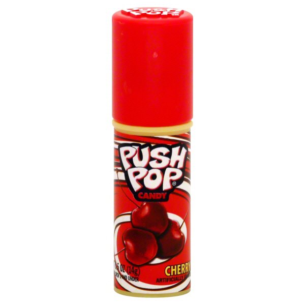 Push Pop Cherry Candy - Shop Candy at H-E-B