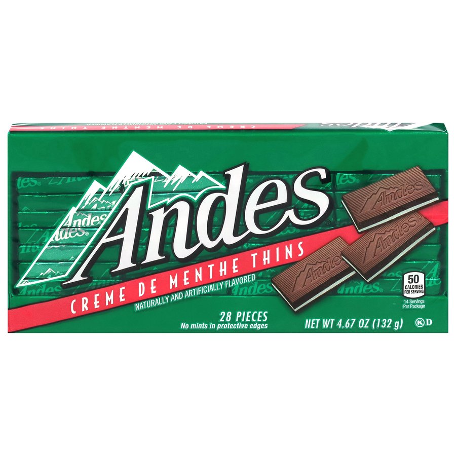Andes Creme de Menthe Thins Candy - Shop Candy at H-E-B