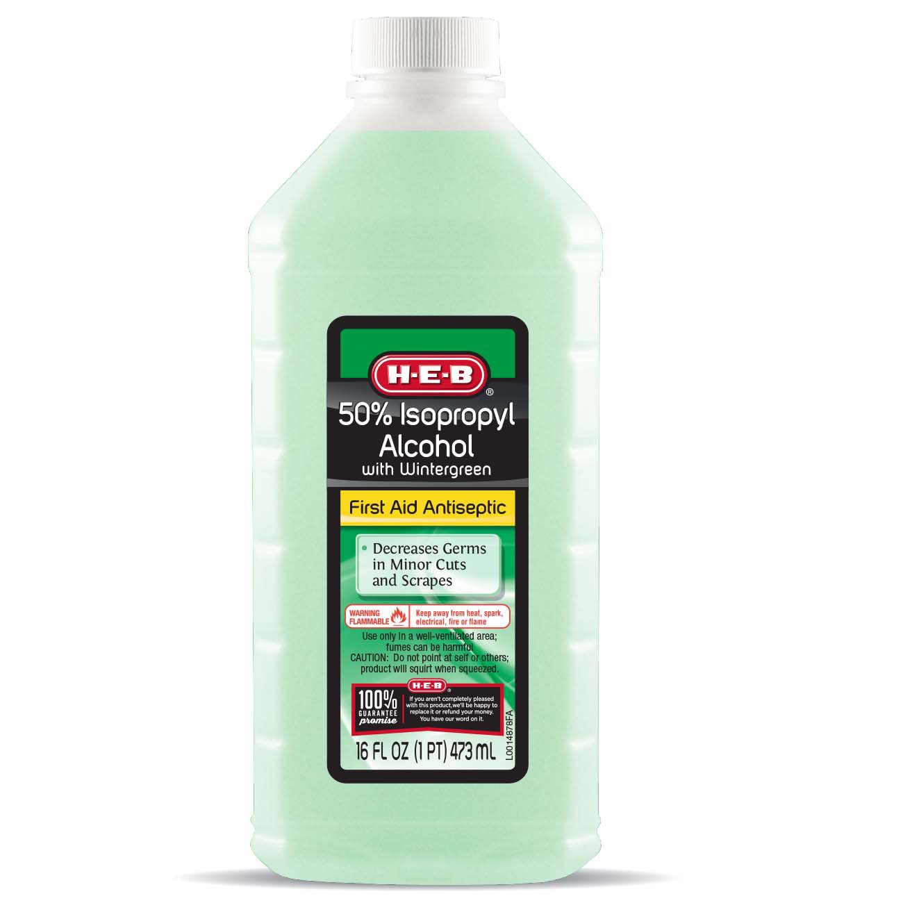 H-E-B 50% Wintergreen Isopropyl Alcohol - Shop Medicines & Treatments ...