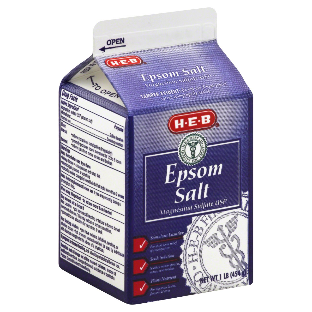 H-E-B Epsom Salt - Shop Foot care at H-E-B