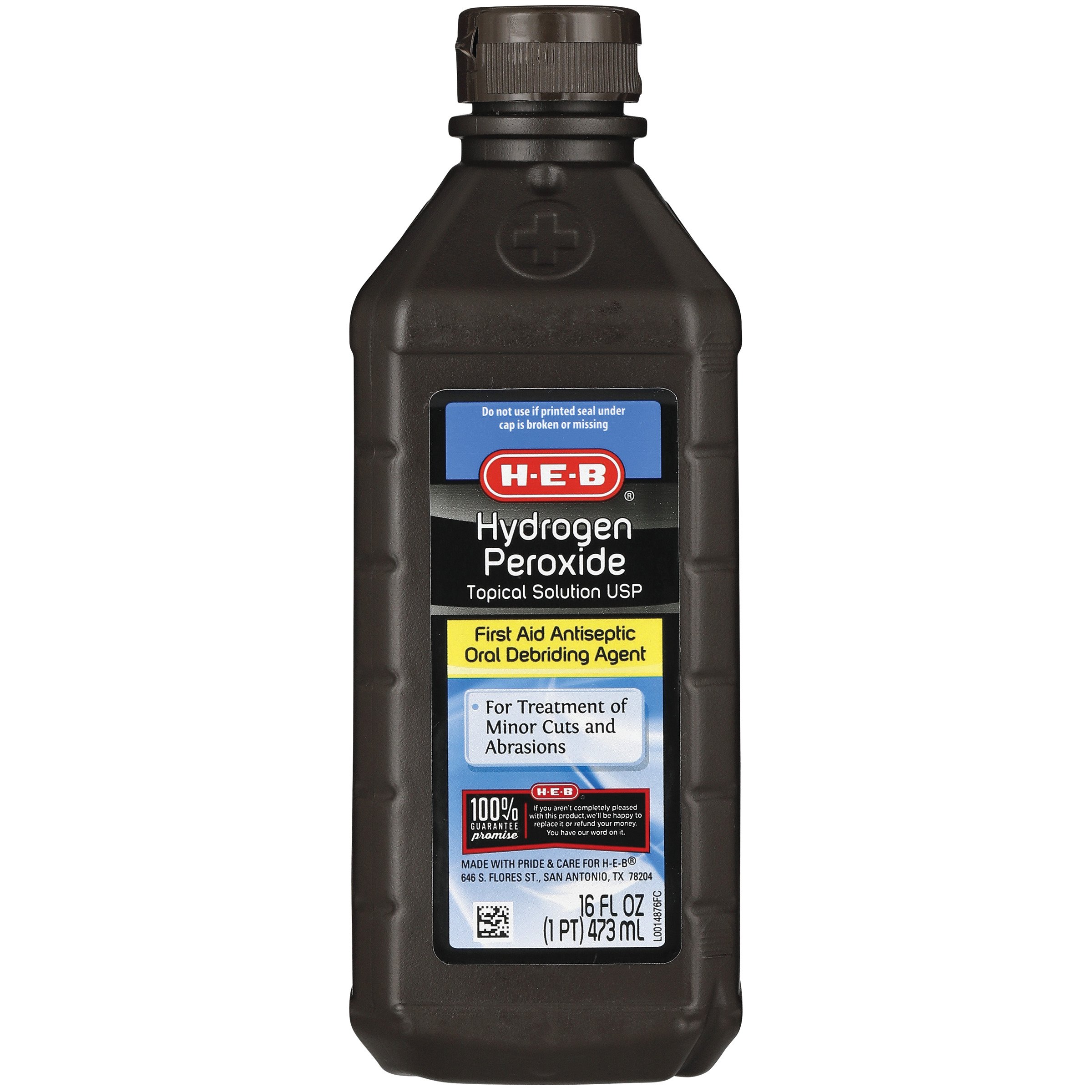 H-E-B Hydrogen Peroxide Topical Solution - Shop Antiseptics ...