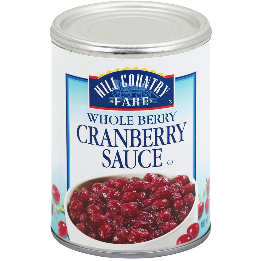 Hill Country Fare Whole Berry Cranberry Sauce - Shop Canned & Dried ...