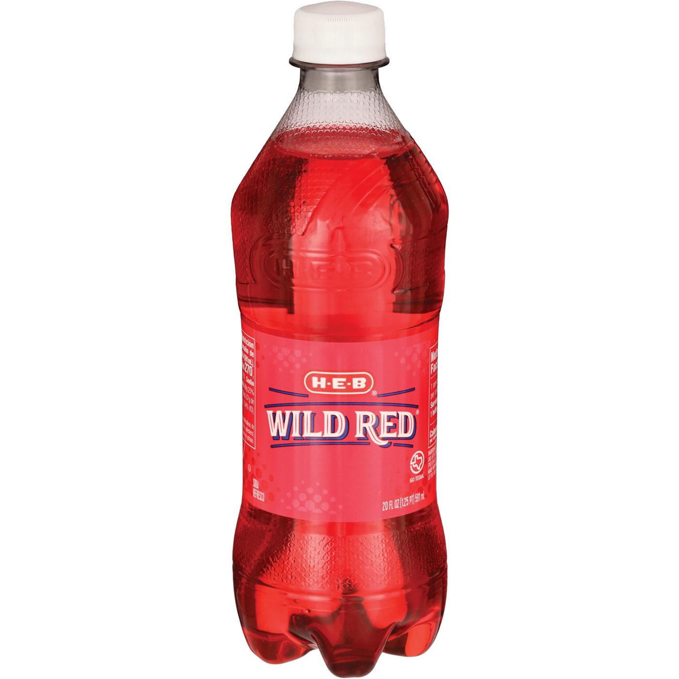 H-E-B Wild Red Soda - Shop Soda at H-E-B