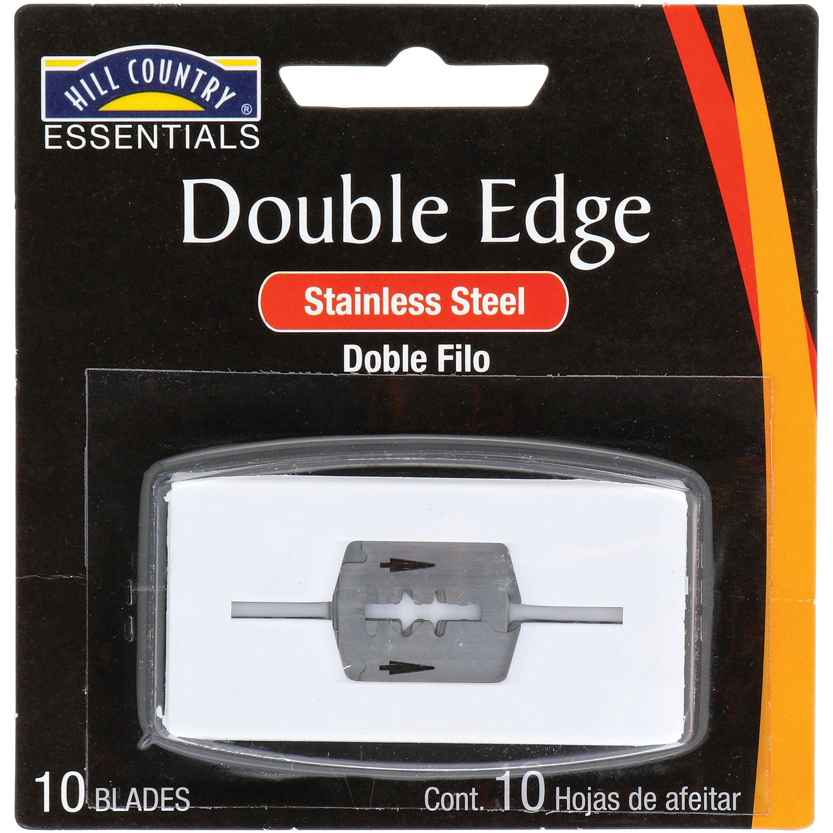 Hill Country Essentials Double Edge Platinum Chrome Blades - Shop ...