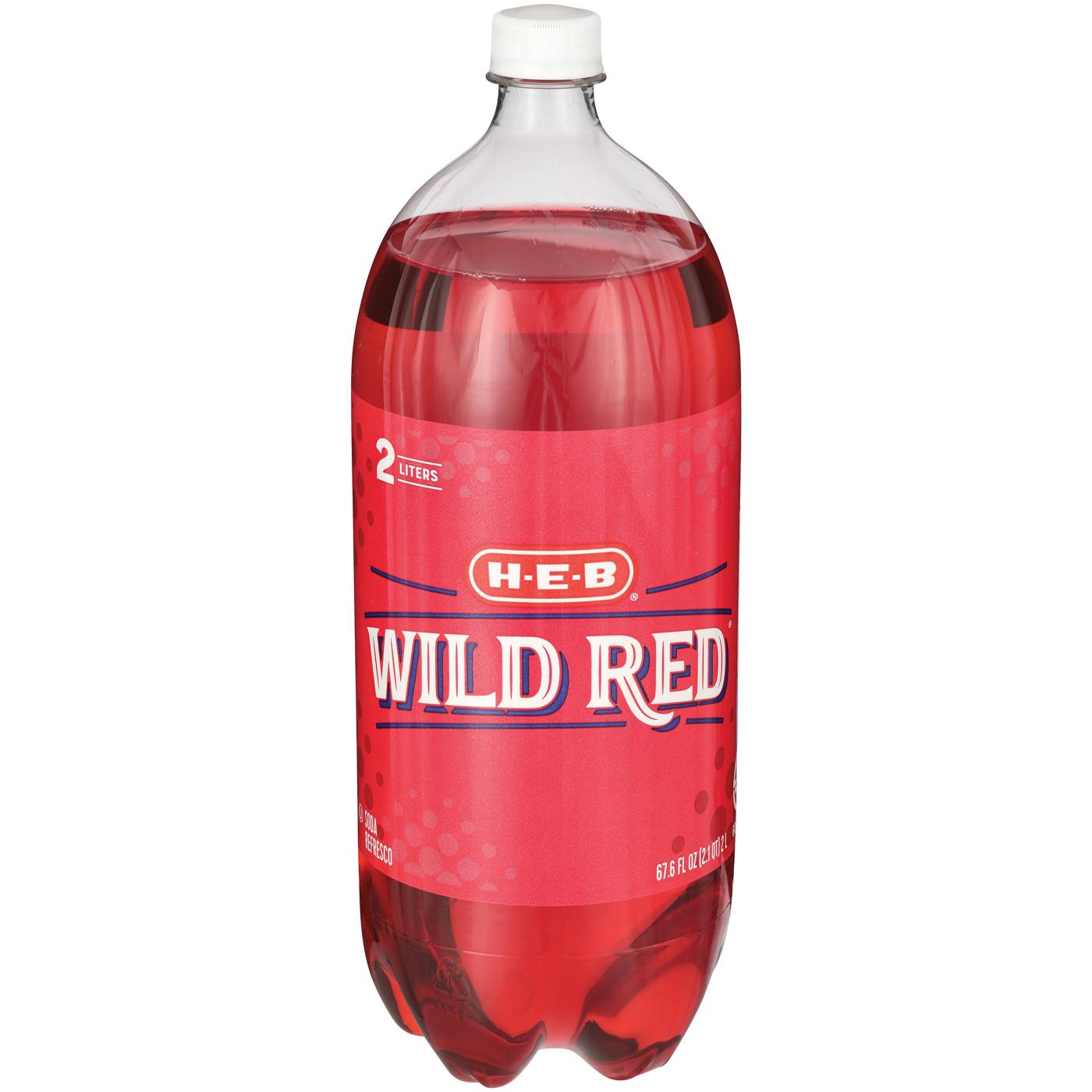 H-E-B Wild Red Soda - Shop Soda at H-E-B