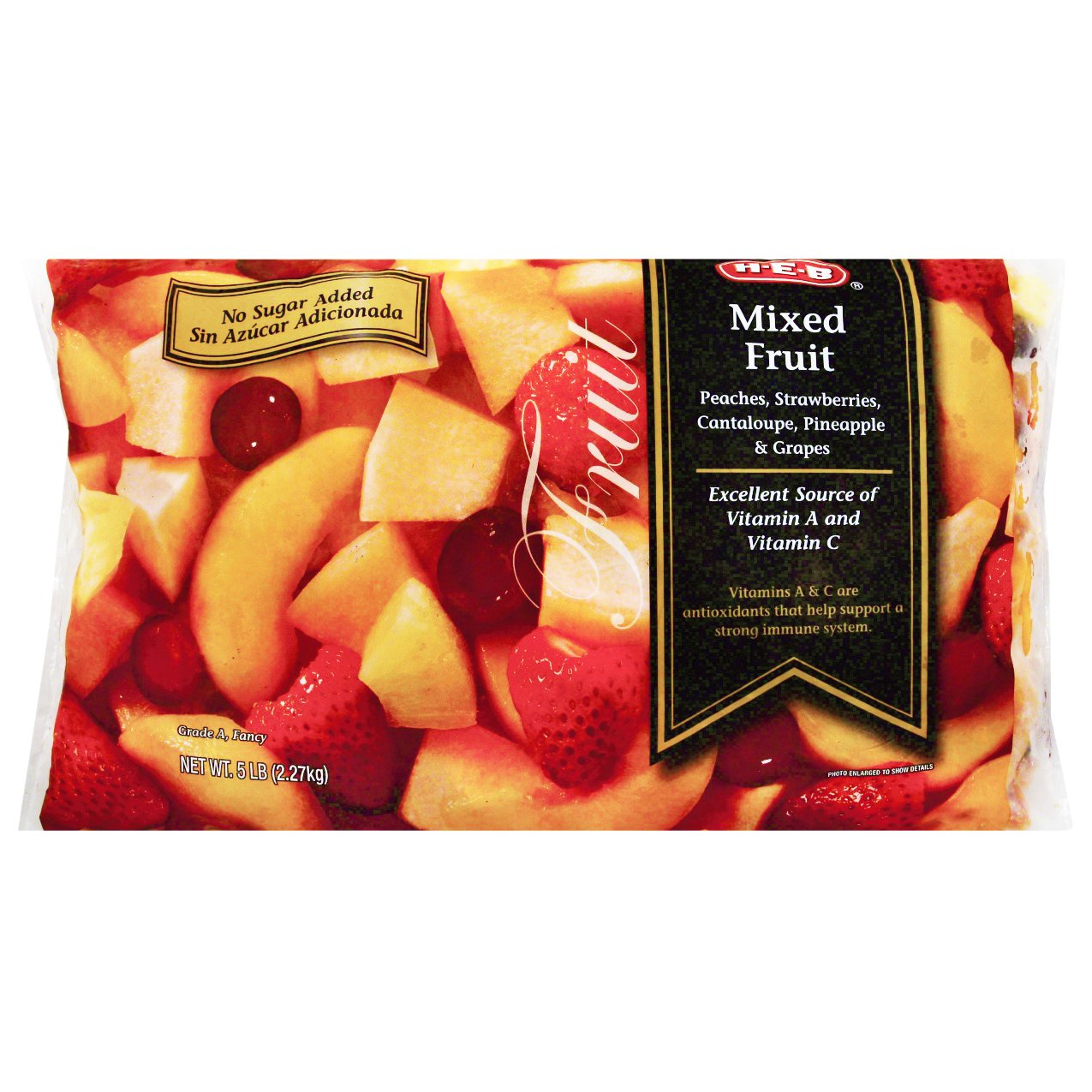 H-E-B No Sugar Added Mixed Fruit - Shop Mixed fruit at H-E-B