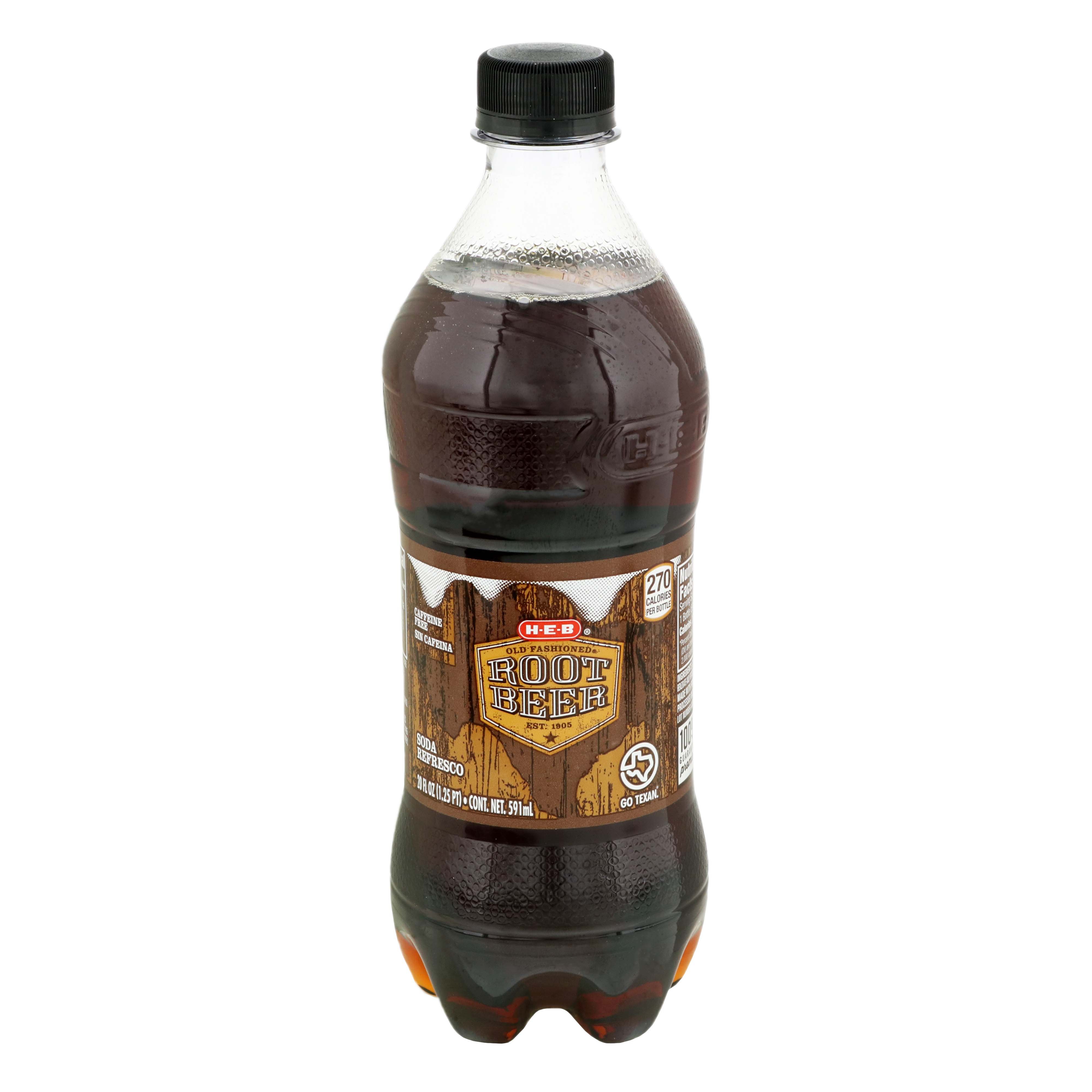 H-E-B Old Fashioned Root Beer - Shop Soda at H-E-B