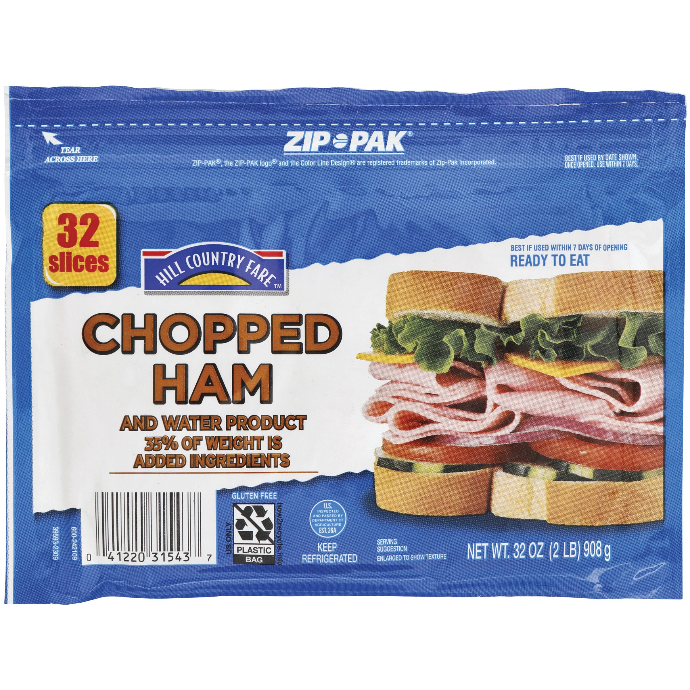 Hill Country Fare Chopped Ham Value Pack - Shop Meat at H-E-B