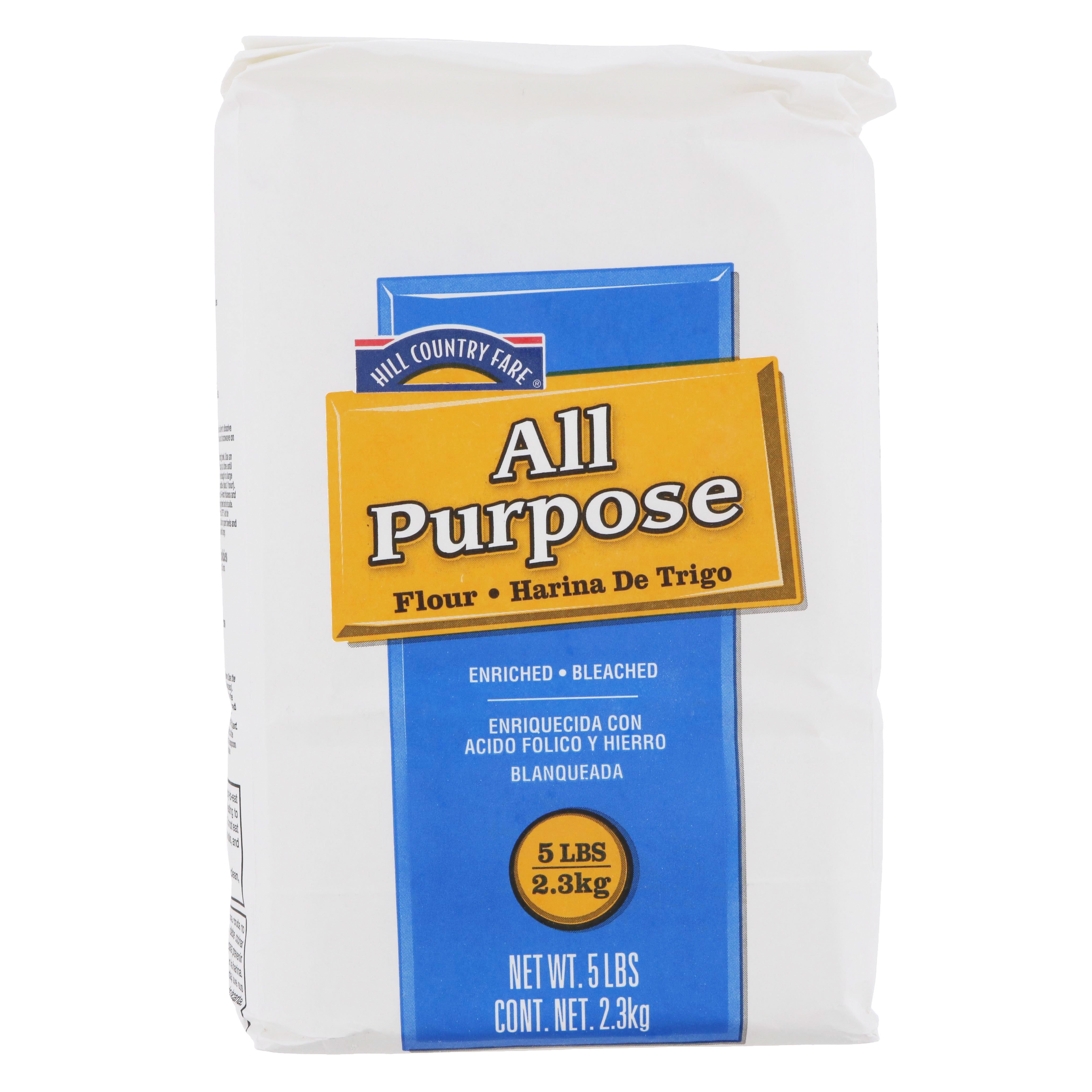 Hill Country Fare Enriched Bleached All-Purpose Flour - Shop Flour at H-E-B