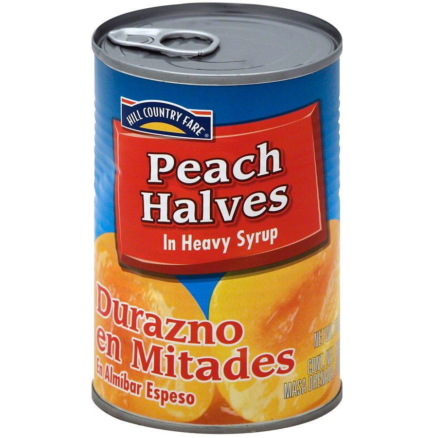 Hill Country Fare Peach Halves - Heavy Syrup - Shop Canned & Dried Food ...