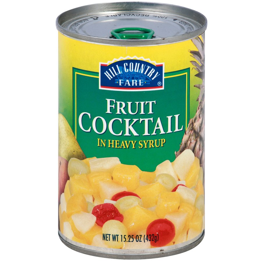 Hill Country Fare Fruit Cocktail - Heavy Syrup - Shop Canned & Dried ...