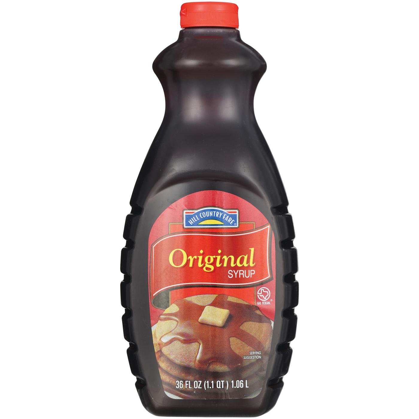 Hill Country Fare Original Syrup - Shop Syrup at H-E-B