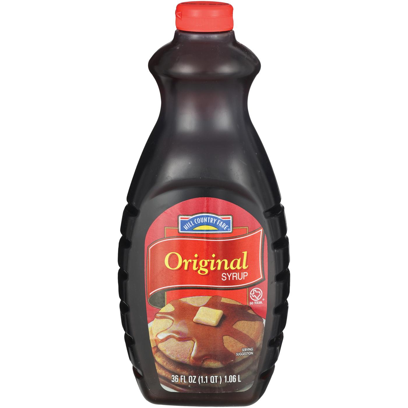 Hill Country Fare Original Syrup - Shop Syrup at H-E-B