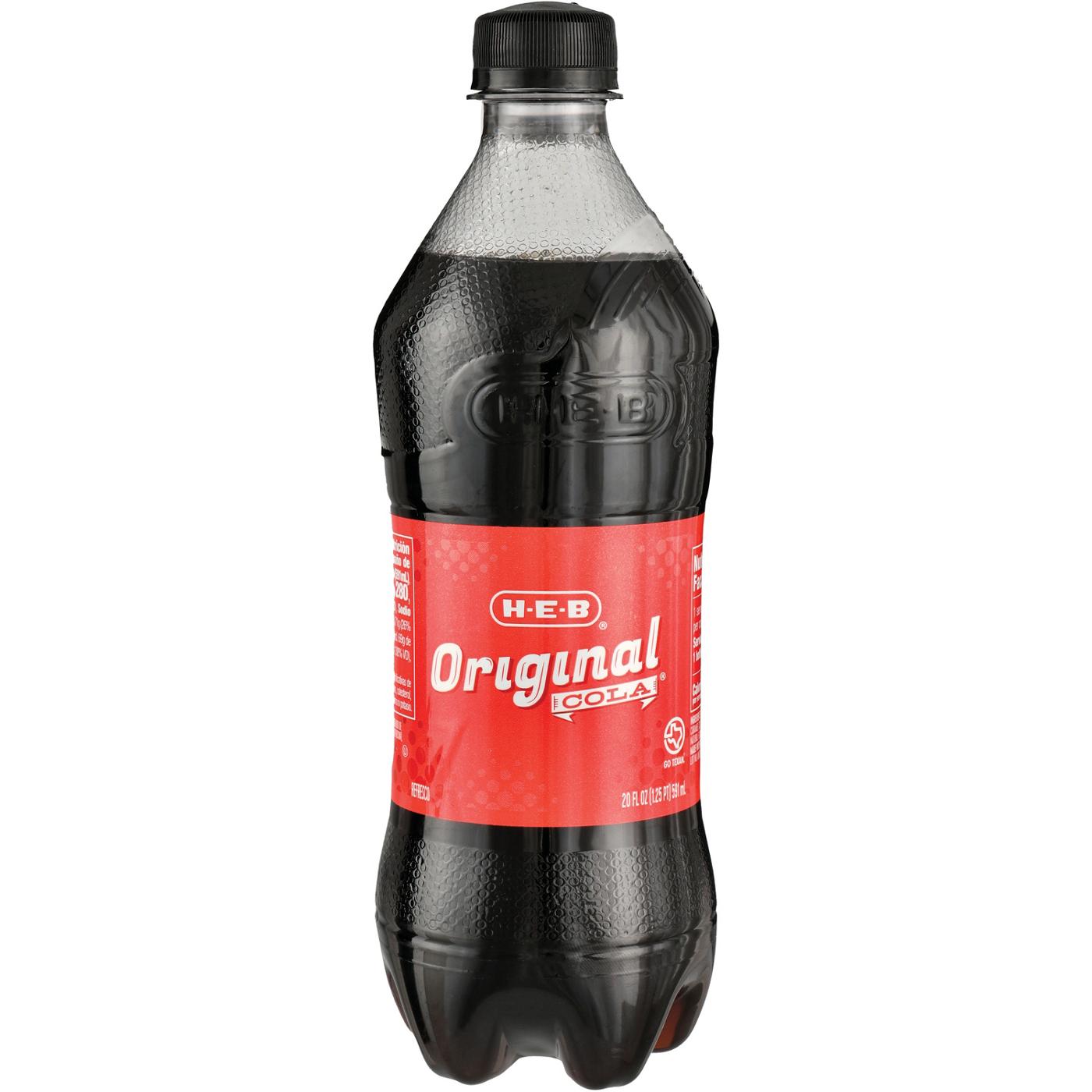 H-E-B Original Cola Soda - Shop Soda at H-E-B