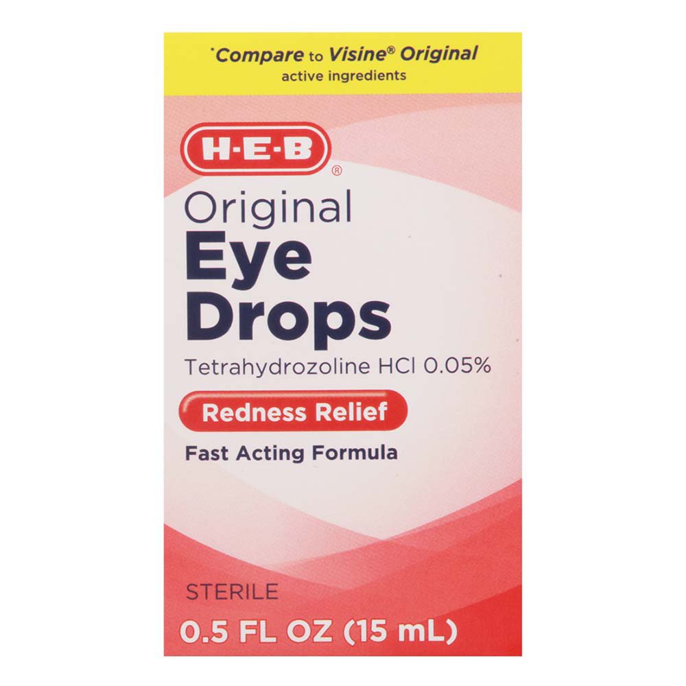 H-E-B Original Eye Drops - Shop Eye drops & lubricants at H-E-B