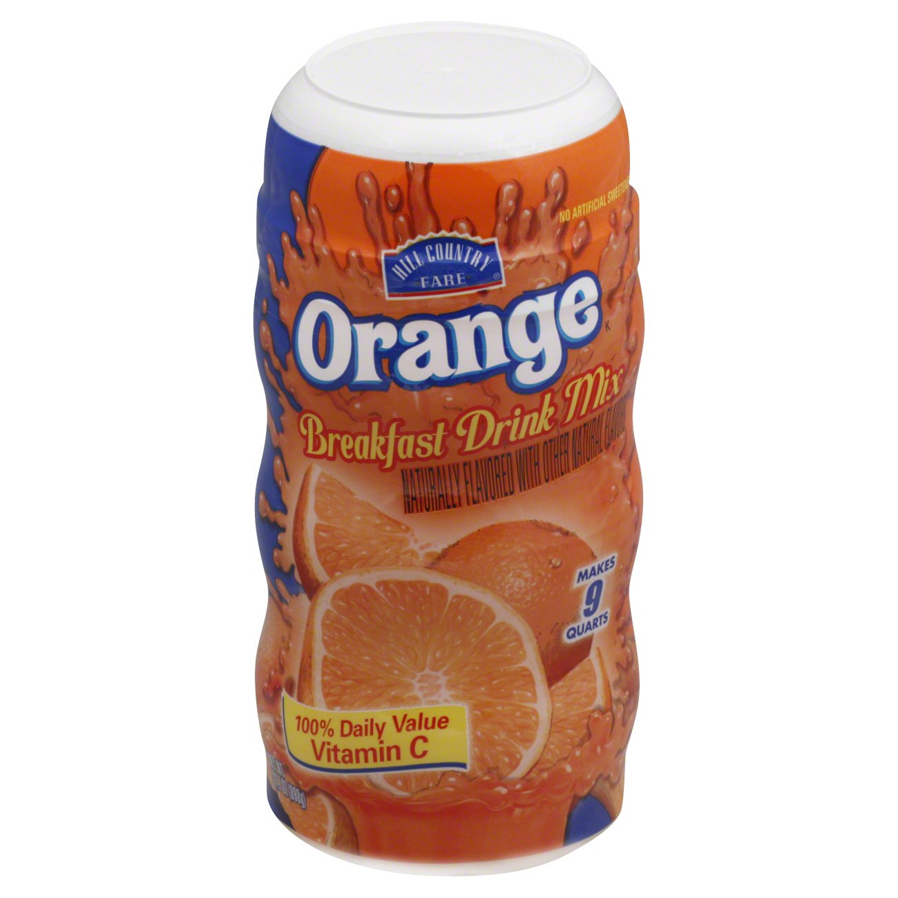Hill Country Fare Orange Breakfast Drink Mix - Shop Mixes & Flavor ...