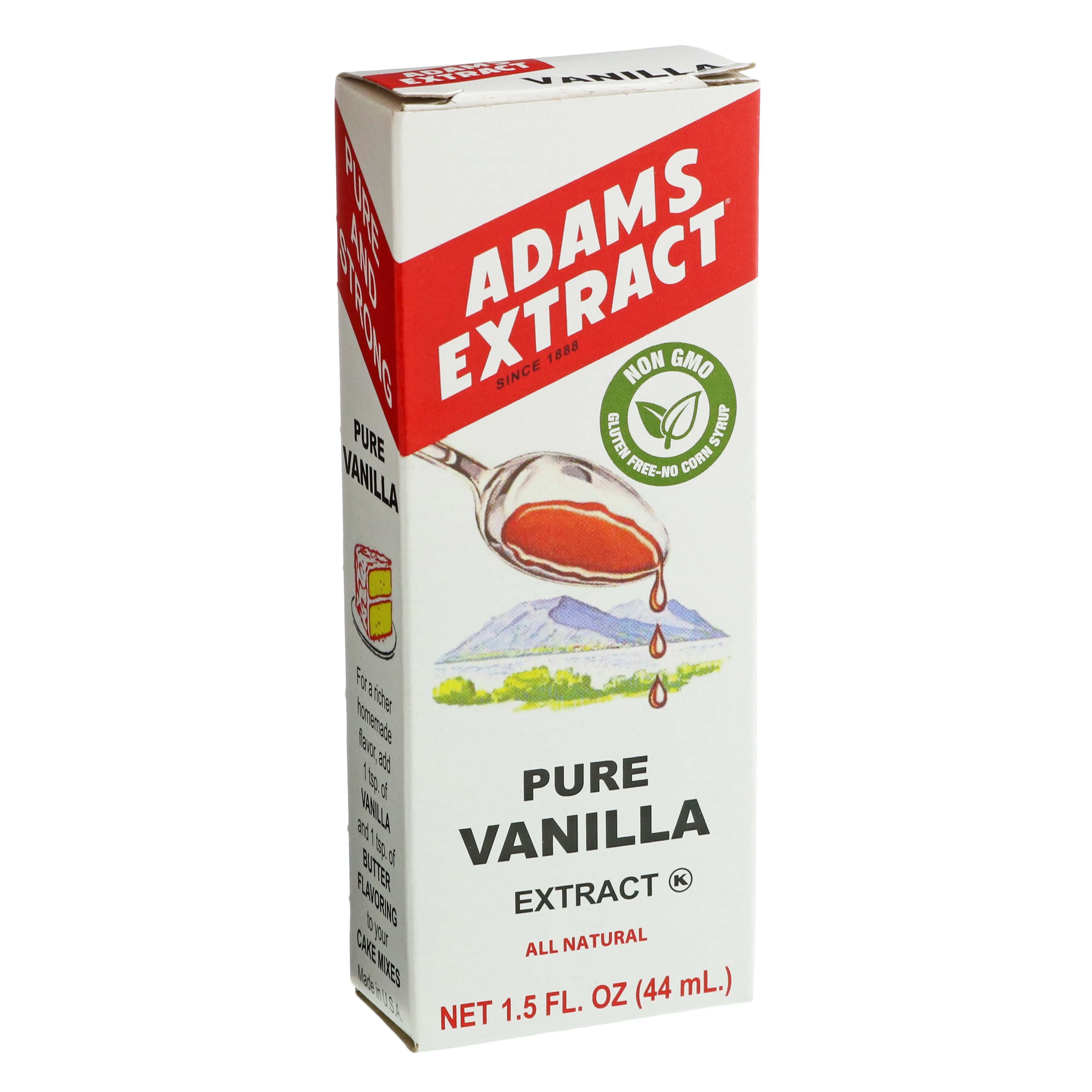 Adams Pure Vanilla Extract - Shop Extracts at H-E-B