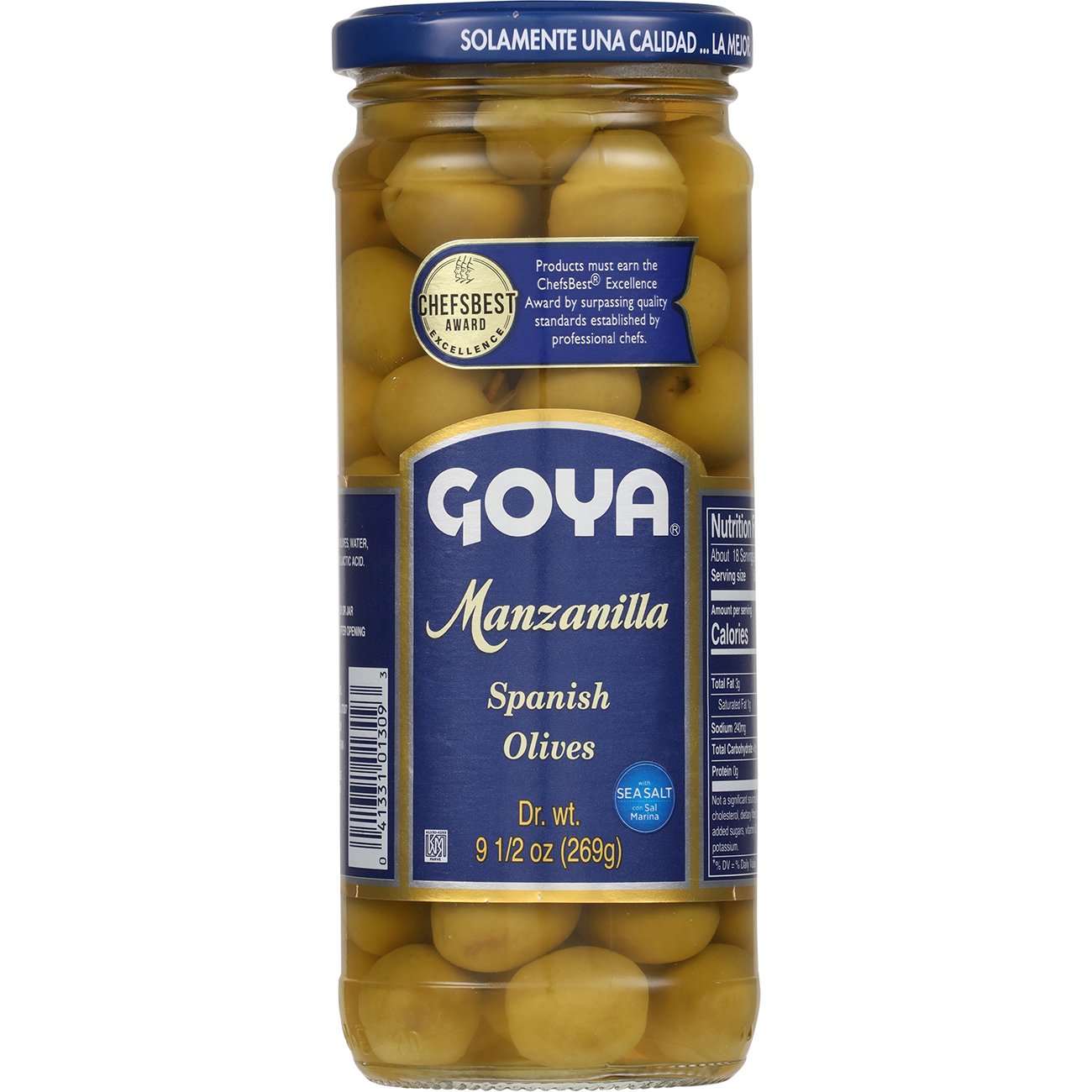 Goya Manzanilla Spanish Olives - Shop Vegetables at H-E-B