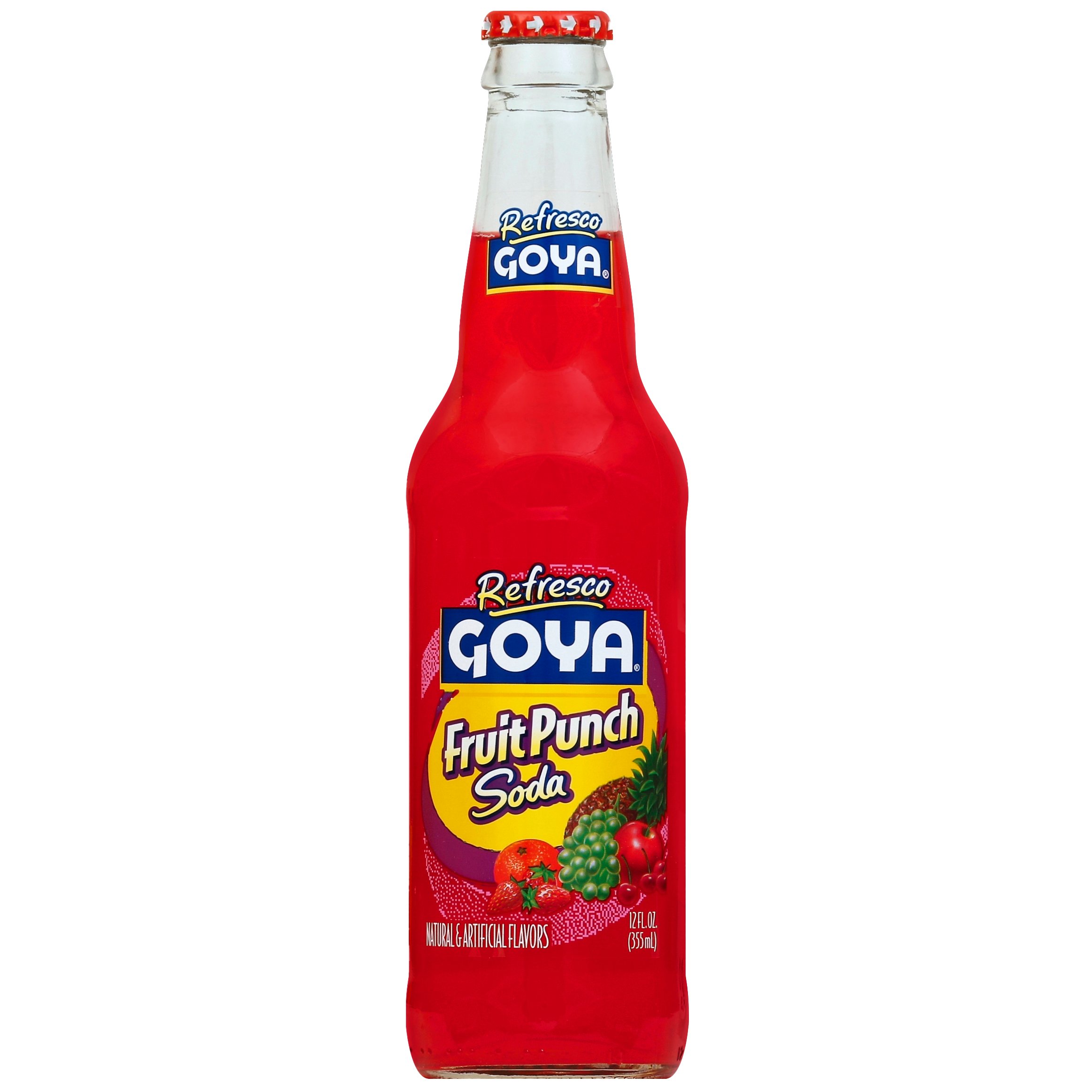 Goya Refresco Fruit Punch Soda - Shop Soda at H-E-B