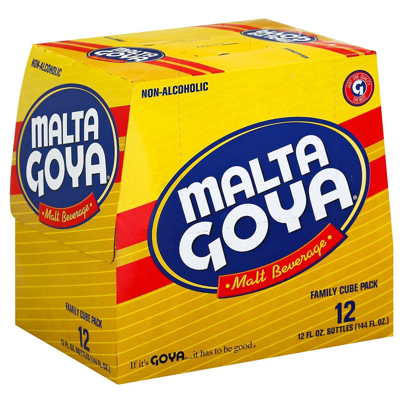 Goya Malta Non Alcoholic Malt Beverage 12 pk Bottles - Shop Soda at H-E-B