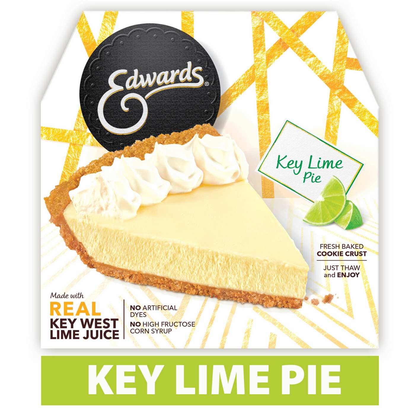 Edwards Premium Desserts Frozen Whole Key Lime Pie - Shop Desserts ...
