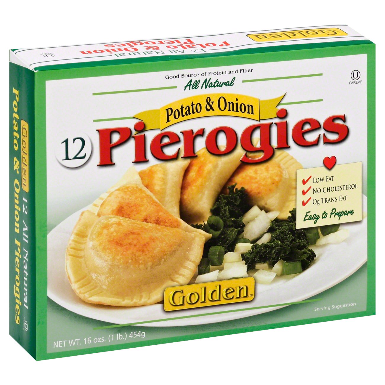 Golden Kosher Potato and Onion Filled Pierogies - Shop Meals & Sides at ...