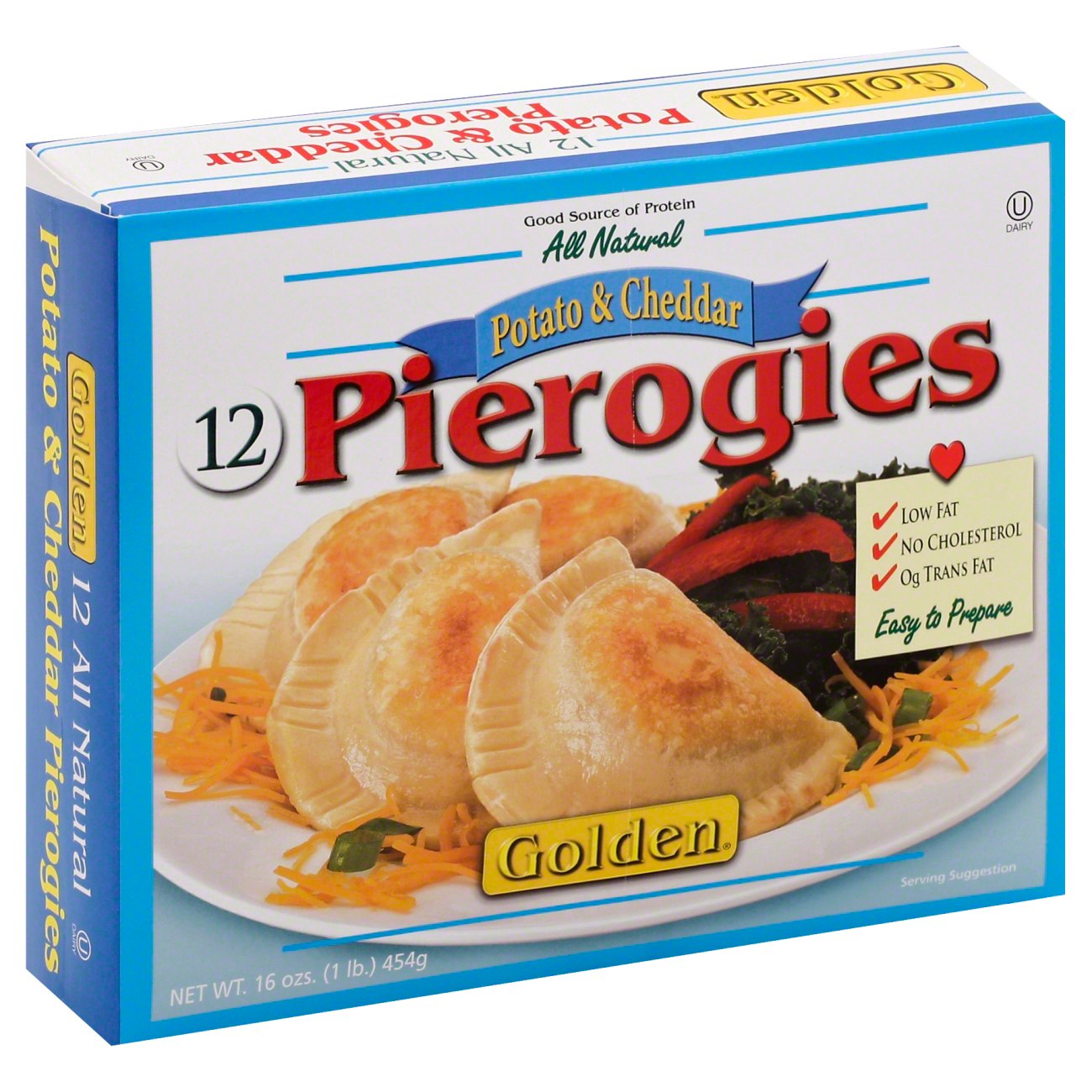 Golden Kosher Potato and Cheese Filled Pierogies - Shop Entrees & sides ...