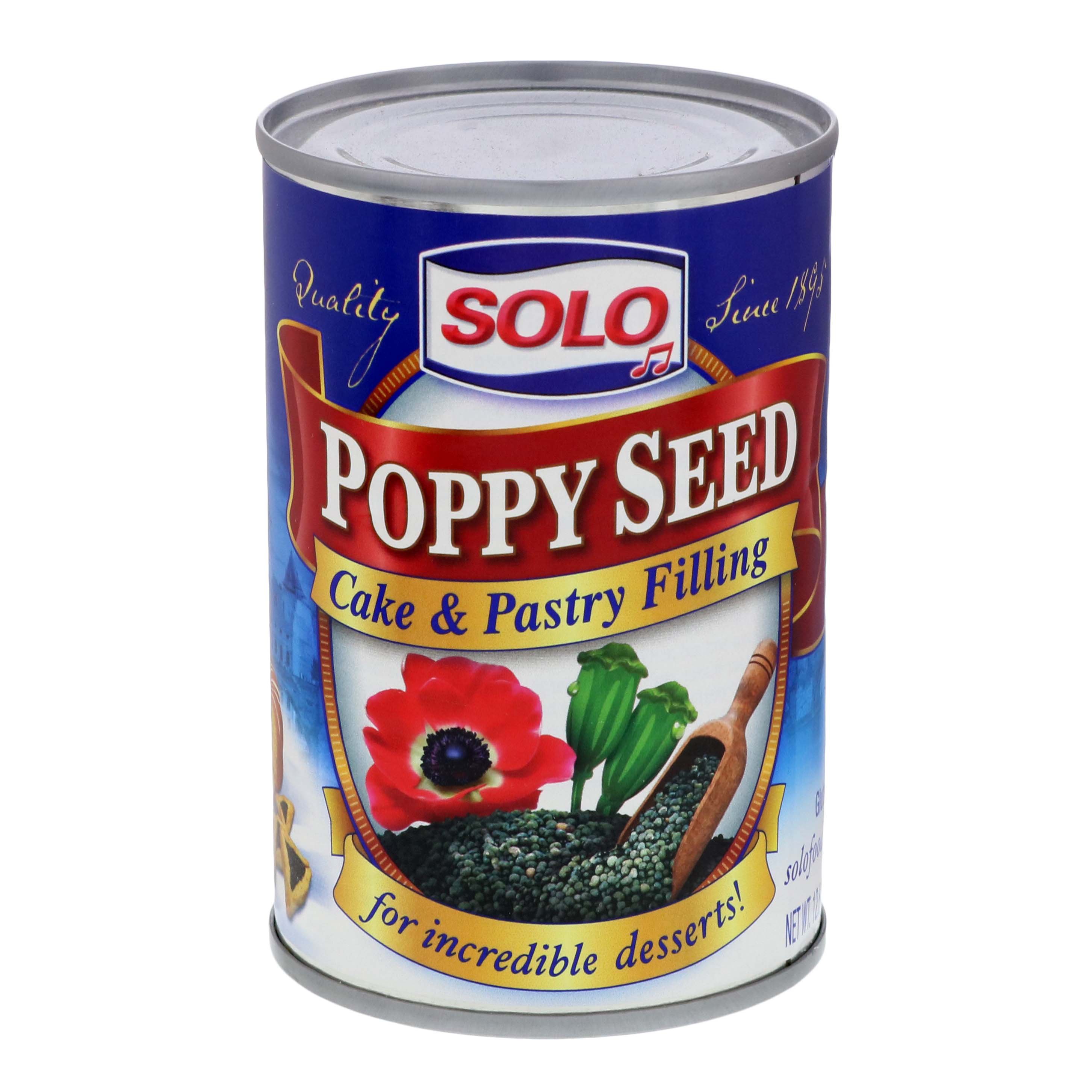 Solo Poppy Seed Cake & Pastry Filling - Shop Pie Filling at H-E-B
