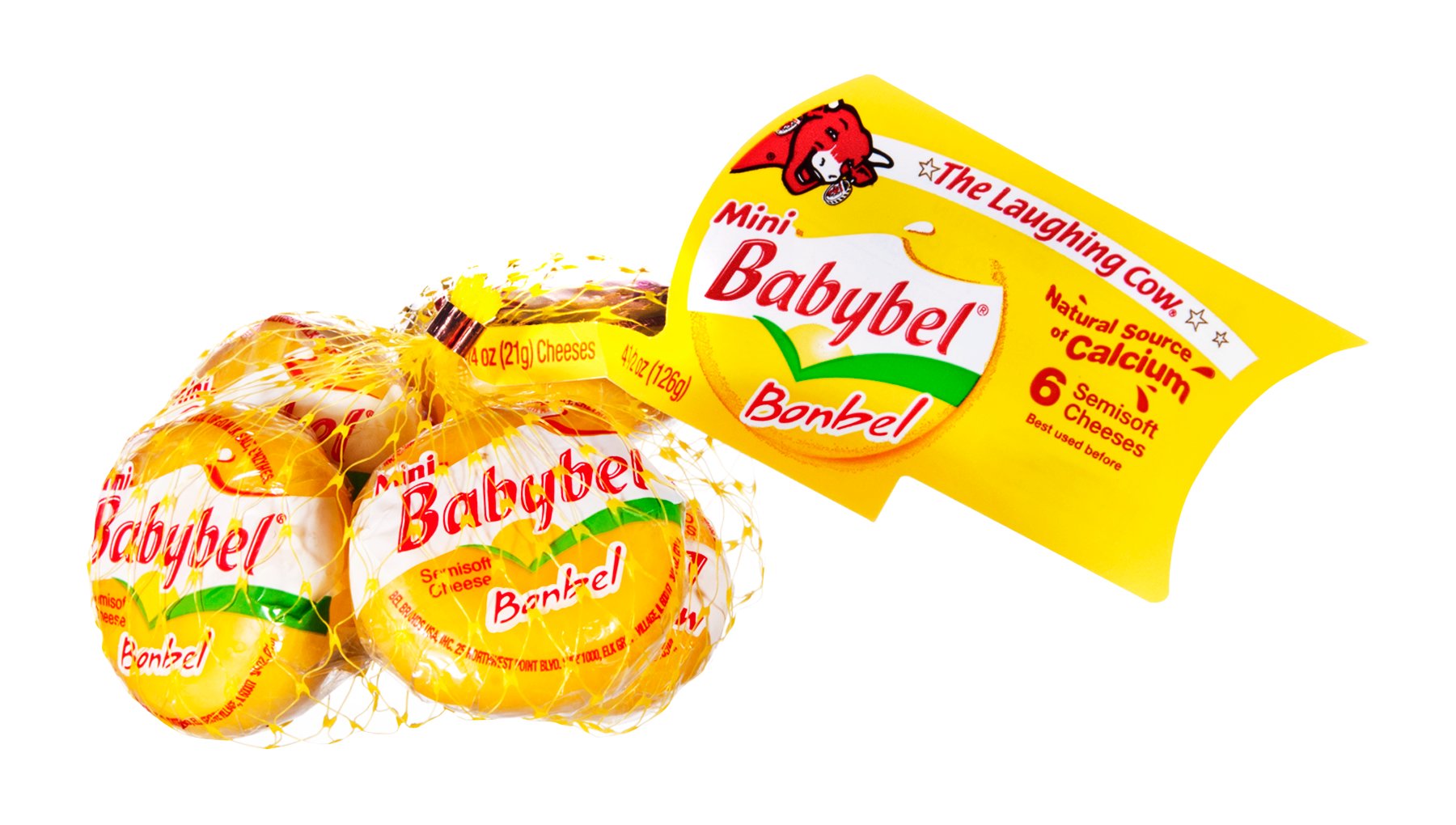 The Laughing Cow Mini Babybel Bonbel Semisoft Cheeses - Shop Cheese at ...