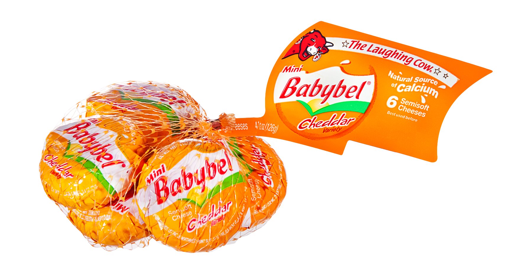 The Laughing Cow Mini Babybel Cheddar Variety Semi-Soft Cheeses - Shop ...